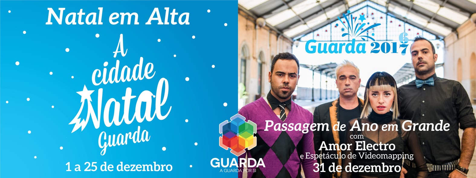 Guarda é cidade natal e organiza a passagem de ano mais alta do país