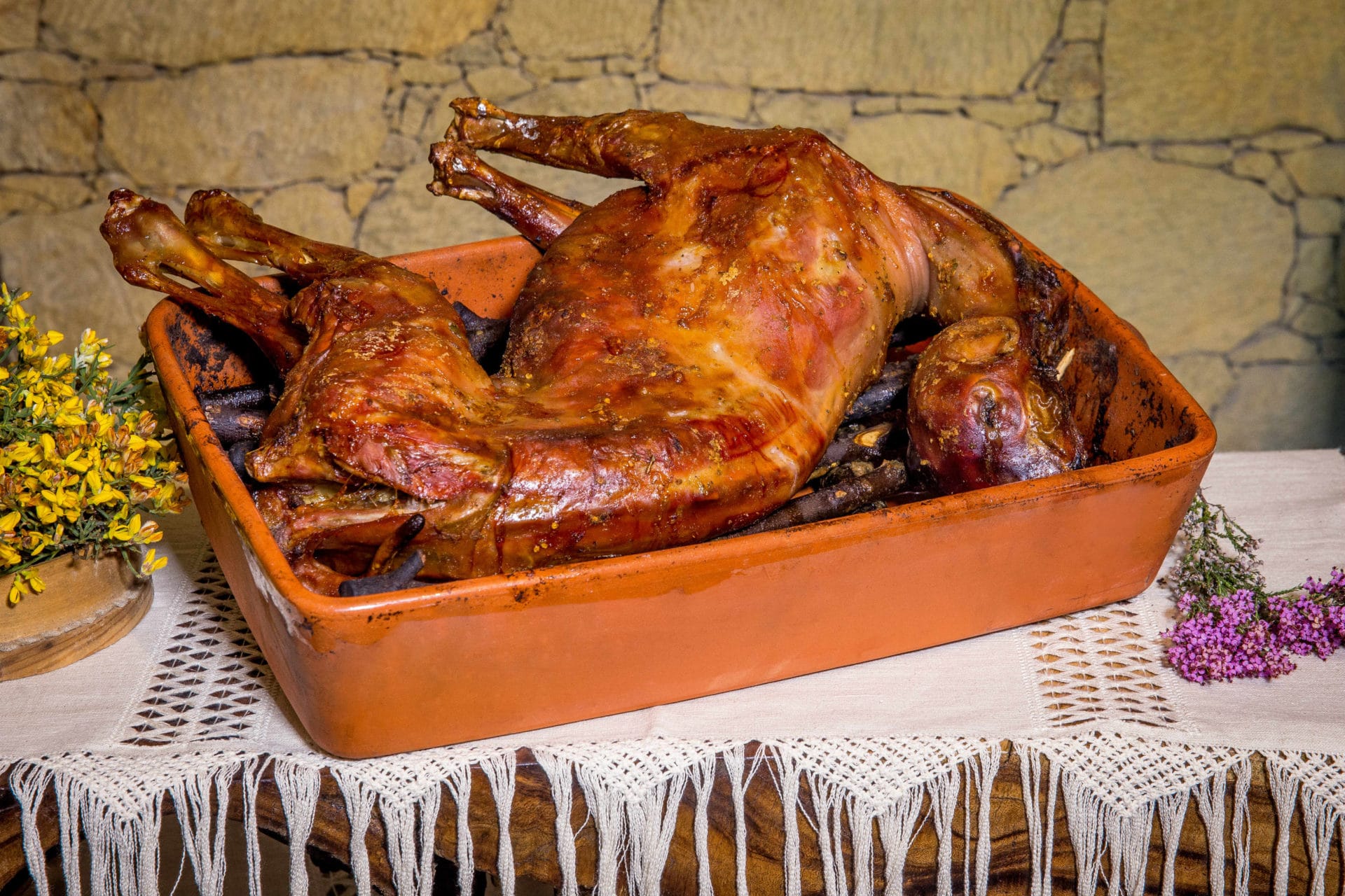 Cabrito Estonado à moda de Oleiros